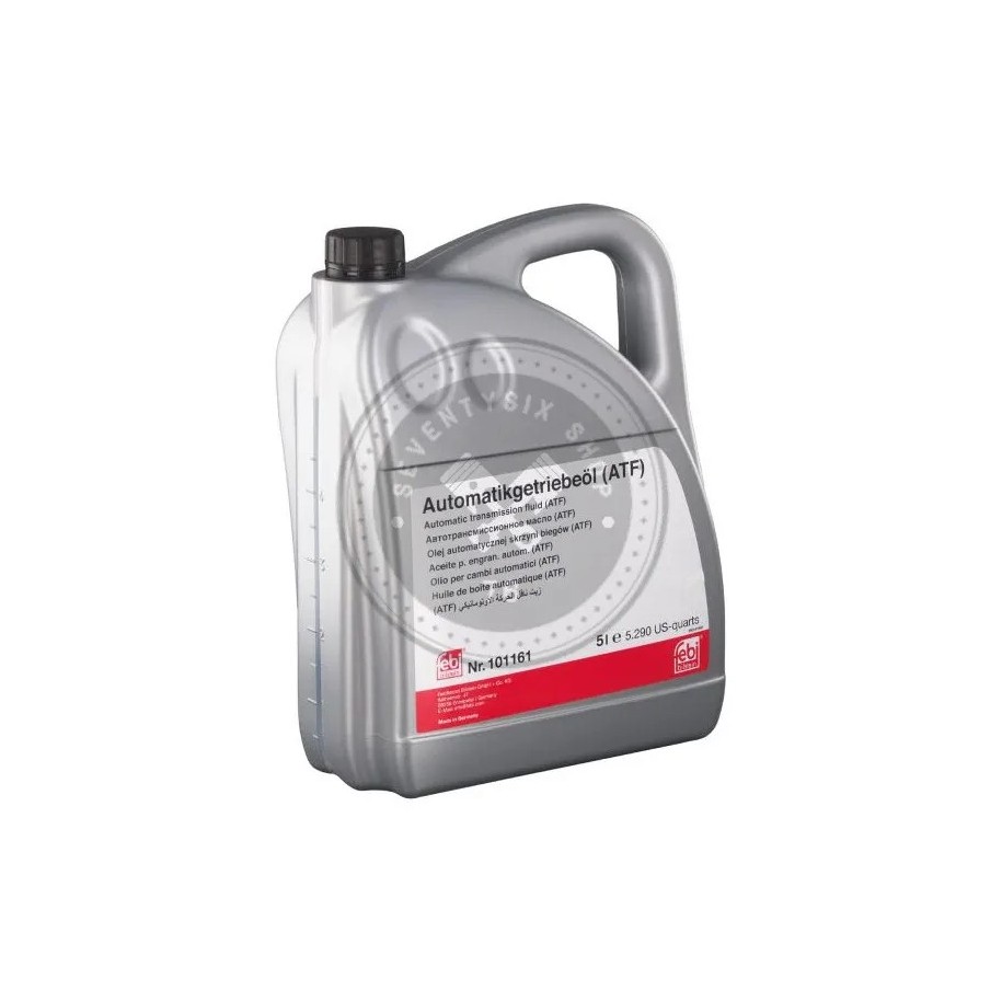 FEBI 101161 ATF 5L – Fully Synthetic Red Fluid, AW-1 / JWS 3309 / T-IV ...
